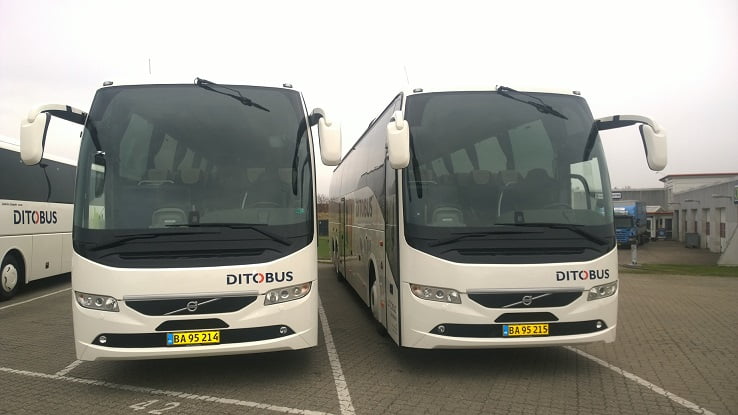 2 nye turistbusser er leveret til DItoBus Excursions - DitoBus